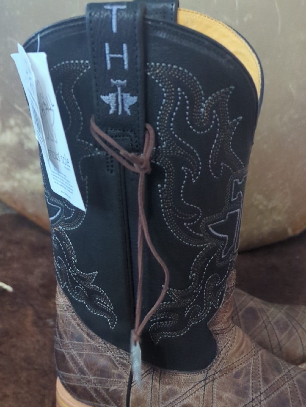 Tin Haul | Shoes | Tin Haul Mens Whats Your Angle Square Toe Cowboy ...